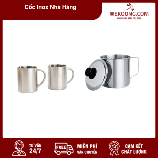 Cốc Inox Nhà Hàng LCNHMK26 | Mekoong