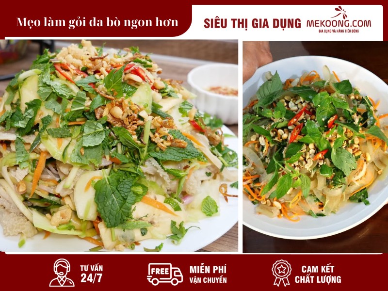 Cách Làm Gỏi Da Bò Ngọt Cực Thơm Ngon, Bắt Vị Ngay Tại Nhà