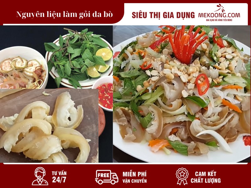 Cách Làm Gỏi Da Bò Ngọt Cực Thơm Ngon, Bắt Vị Ngay Tại Nhà